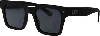 Dsquared2 Homme, Accessoires, Noir, Taille: 51 MM Icon 0010/S