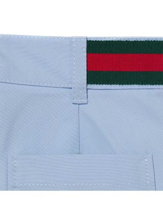 Gucci Cotton Bermuda Shorts - Blue