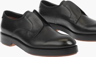 Ermenegildo Zegna COUTURE XXX Leder-Derby-Schuhe UDINE ohne Schn&uuml;rsenkel Ermenegildo Zegna
