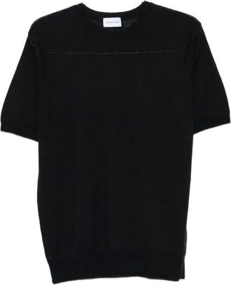 Scaglione Homme, Pulls, Noir, Taille: 2XL T-shirt Usl082 001