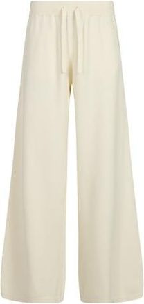 Gertrude Pantalon Amaro large en maille &agrave; logo