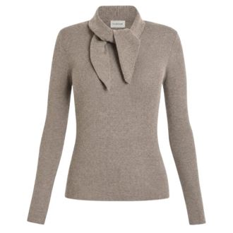 P.A.R.O.S.H. Pullover mit Rollkragen und langen &Auml;rmeln - - Knitwear - Damen - Grau - M