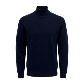 Only & Sons Only & Sons, Homme, Pulls, Bleu, Taille: S Pull &agrave; col roul&eacute; tricot&eacute; classique