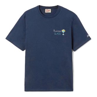 MC2 Saint Barth Homme, Tops, Bleu, Taille: 2XL T-shirt Portofino