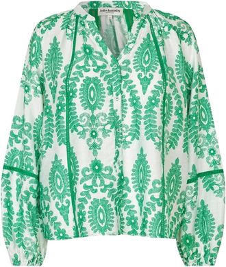 Lollys Laundry Femme, Blouses et Chemises, Vert, Taille: 42 FR VeroLL Shirt LS