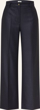Sandro Sandro Marlenehose Mit Schmucksteinen blau