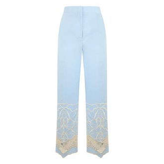Alberta Ferretti Weite Hose - - Trousers - Damen - Blau - S