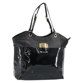 Ferragamo Pre-owned Leder Tote Bag - - Pre-owned - Damen - Schwarzk - ONE SIZE