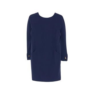 Max Mara Button-cuff Mini Dress