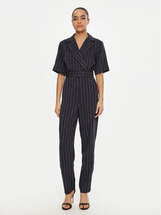 Marella Jumpsuit Banana 2513241011 Dunkelblau Slim Fit