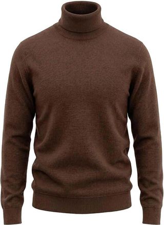 Drumohr Pull Col Roul&eacute; - Marron