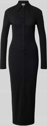 Nanushka Hemdblusenkleid in Maxil&auml;nge