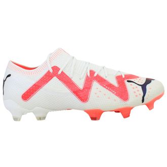 Puma Future Ultimate Low FG/AG Herren Fu&szlig;ballschuhe Wei&szlig;