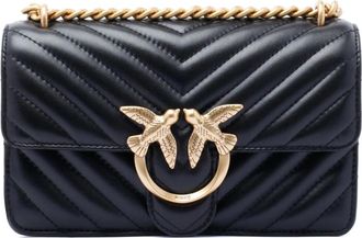 Pinko Pinko - Love One Mini - Femme - Sacs - Noir - Taille: ONE Size