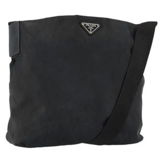 Prada Sac bandouli&egrave;re en nylon Pre-owned - Femme - Pre-owned - Noir - Taille: ONE Size