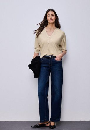 Street One Strickjacke mit V-Ausschnitt