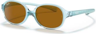 Ray-Ban unisex, Accessoires, Bleu, Taille: 43 MM Lunettes de soleil Rj9187S