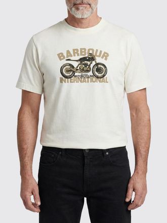 Barbour T-Shirt Homme couleur Blanc