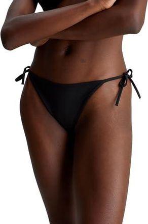 Calvin Klein Femme Bas De Bikini Liens Latéraux Sport, Noir (Pvh Black), XXL