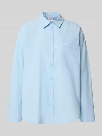 Jake*s Casual Relaxed Fit Bluse mit Brusttasche