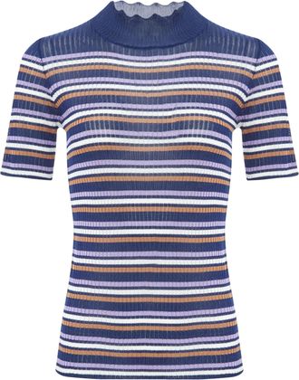 A.P.C. Top Maille Asma Rayures A.P.C