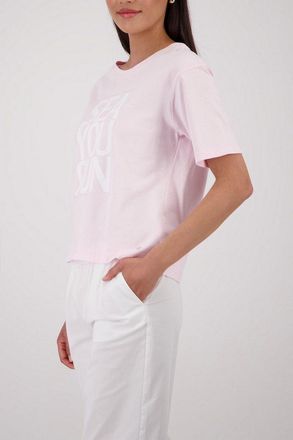 Monari T-Shirt Shirt Druck platziert Regular fit mit Schriftzug