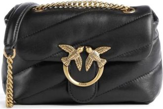 Pinko Pinko, Femme, Sacs, Noir, Taille: ONE Size Love Puff baby bag