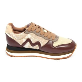 Maliparmi Vegane Schuhe in Braun/Beige Re-Volution Stil - - Shoes - Damen - Braun - 36 EU