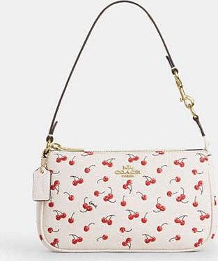 Coach Nolita 19 Mit Kirschprint f&uuml;r Frauen in Wei&szlig; | Leder