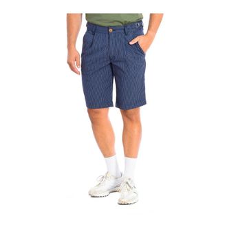 La Martina Gestreifte blaue Bermuda-Shorts - - Shorts - Herren - Blau - W33