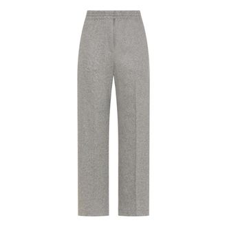 Seventy Seventy Flanellhose mit Stretchbund - - Trousers - Damen - Grau - XS