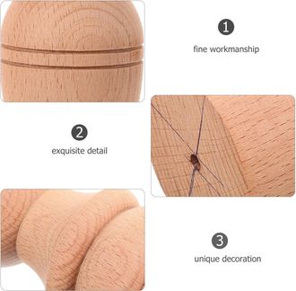 Angoily Massiver Holzpfosten Geschnitzt R&ouml;mische S&auml;ule 12 Zoll Unbemalt f&uuml;r Schuhschrank und Regal M&ouml;belverzierung aus Massivholz