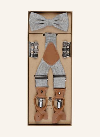 Prince Bowtie Prince Bowtie Set: Hosentr&auml;ger Und Fliege gruen