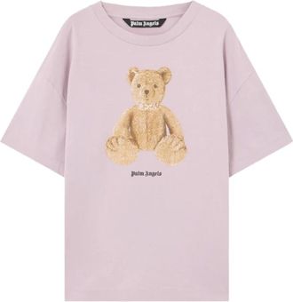 Palm Angels Homme, Tops, Violet, Taille: S T-shirt