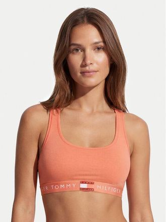 Tommy Hilfiger Top-BH Heritage Logo Underband Racerback Bralette UW0UW06221 Orange