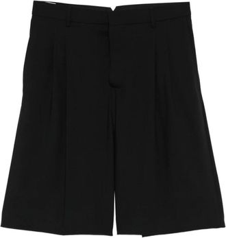 Ami Homme, Shorts, Noir, Taille: 2XS Wide Bermuda Shorts