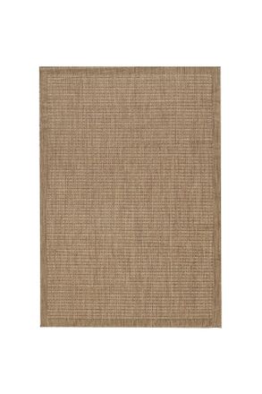 Novel Outdoorteppich Giza, Braun, Textil, Uni, rechteckig, 60x100 cm, Oeko-Tex Standard 100, pflegeleicht, Teppiche & B&ouml;den, Teppiche, Outdoorteppiche
