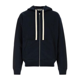 Jil Sander Zip-throughs - - Sweatshirts & Hoodies - Herren - Blau - XL
