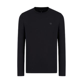 Emporio Armani Lang&auml;rmeliges Sweatshirt - - Tops - Herren - Blau - 2XL