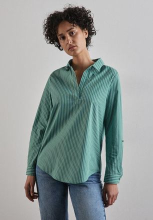 Street One Longbluse aus Baumwolle mit Stretchanteil