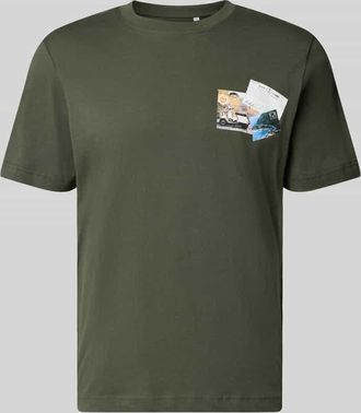 Tom Tailor Regular Fit T-Shirt aus reiner Baumwolle