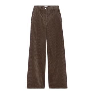 Filippa K Femme, Pantalons, Brun, Taille: 42 FR Wide Pantalons