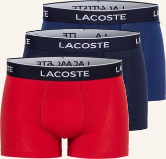 Lacoste 3er-Pack Boxershorts blau