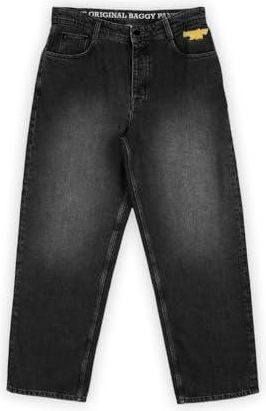 Homeboy Unisexe X-Tra Baggy Vintage Denim Pantalon Vintage Black 34 L32