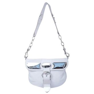 Gucci Sac bandouli&egrave;re Pre-owned - Femme - Pre-owned - Blanc - Taille: ONE Size