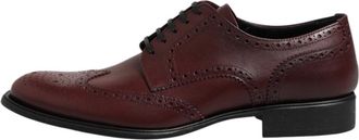 Dolce & Gabbana Homme, Chaussures, Brun, Taille: 41 1/2 EU Chaussures habill&eacute;es Derby &agrave; lacets