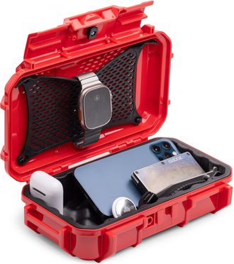 Evergreen 56 Waterproof Dry Box Protective Case - Travel Safe/Mil Spec/USA Made - for Tackle Organization of Cameras, Phones, Camping, Fishing, Hiking, EDC, Wat