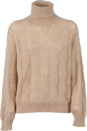 FILIPPO DE LAURENTIIS Homme, Pulls, Beige, Taille: M D.vita ML Turtleneck