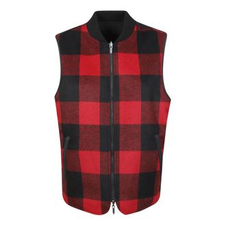 MC2 Saint Barth Spencer Wollweste - - Jackets - Herren - Rot - XL