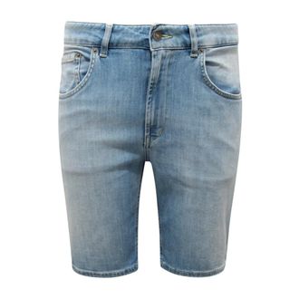 Dondup Derick Regular Fit Bermuda Shorts - - Shorts - Herren - Blau - W29